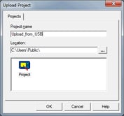 How can I download/upload an application to/from a Designer series ...