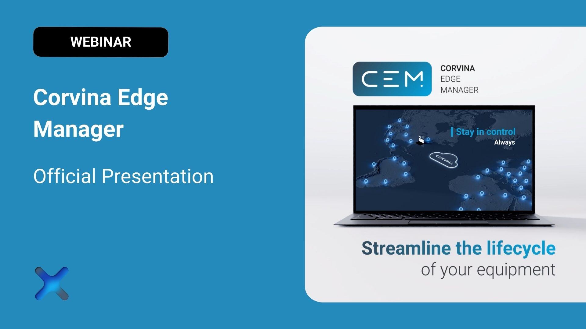 Corvina Edge Manager - Webinar On Demand
