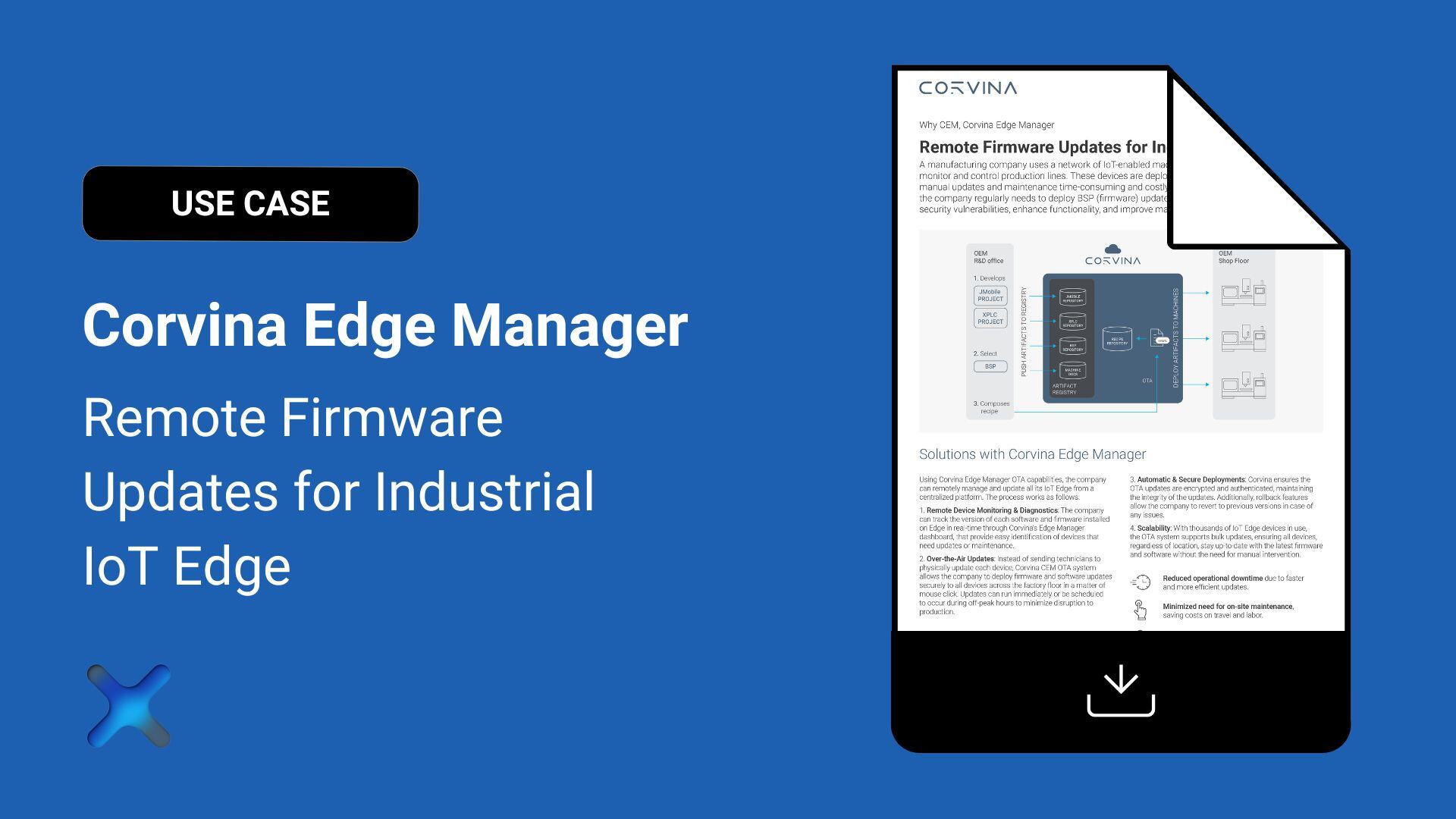 Remote Firmware Updates for Industrial IoT Edge